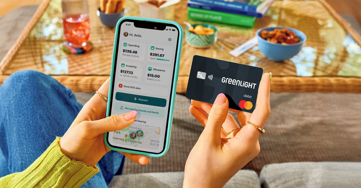 Greenlight Kids Debit Card & Banking App | WaFd Bank